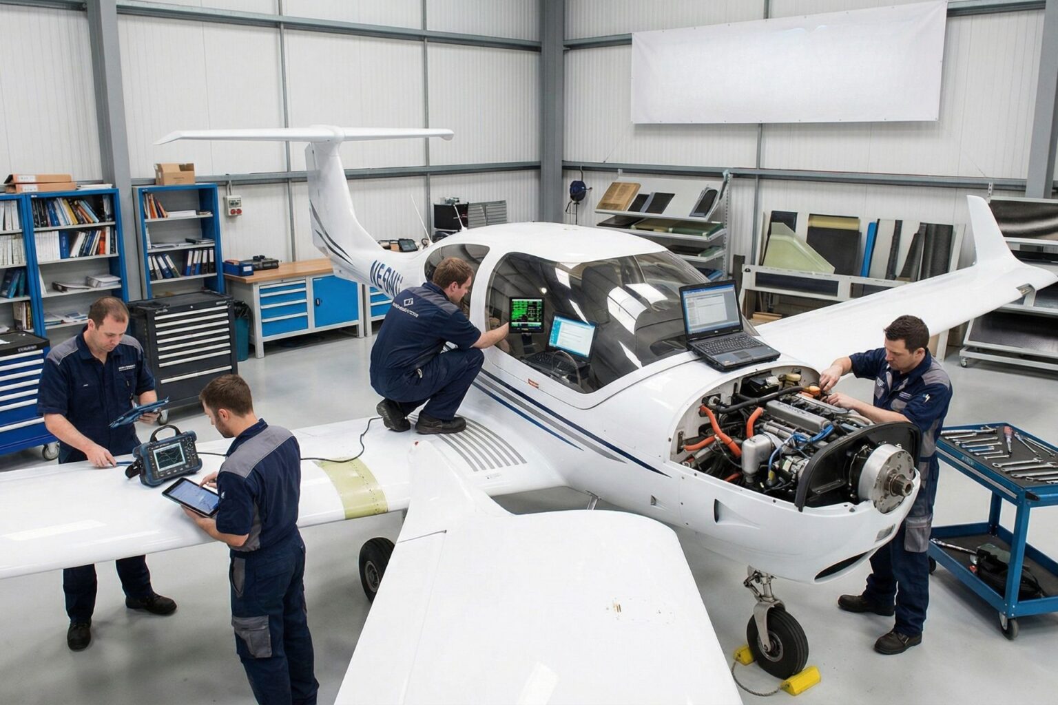Certified Aircraft Repair Facility for Diamond and More