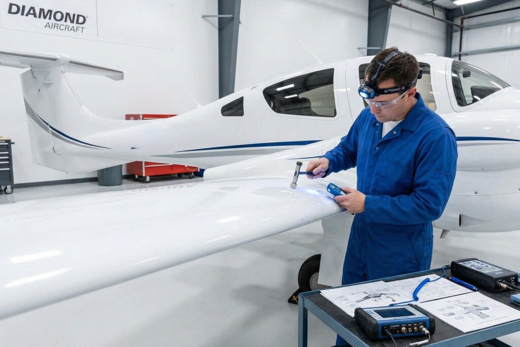 Diamond Aircraft Annual Inspection: What to Expect